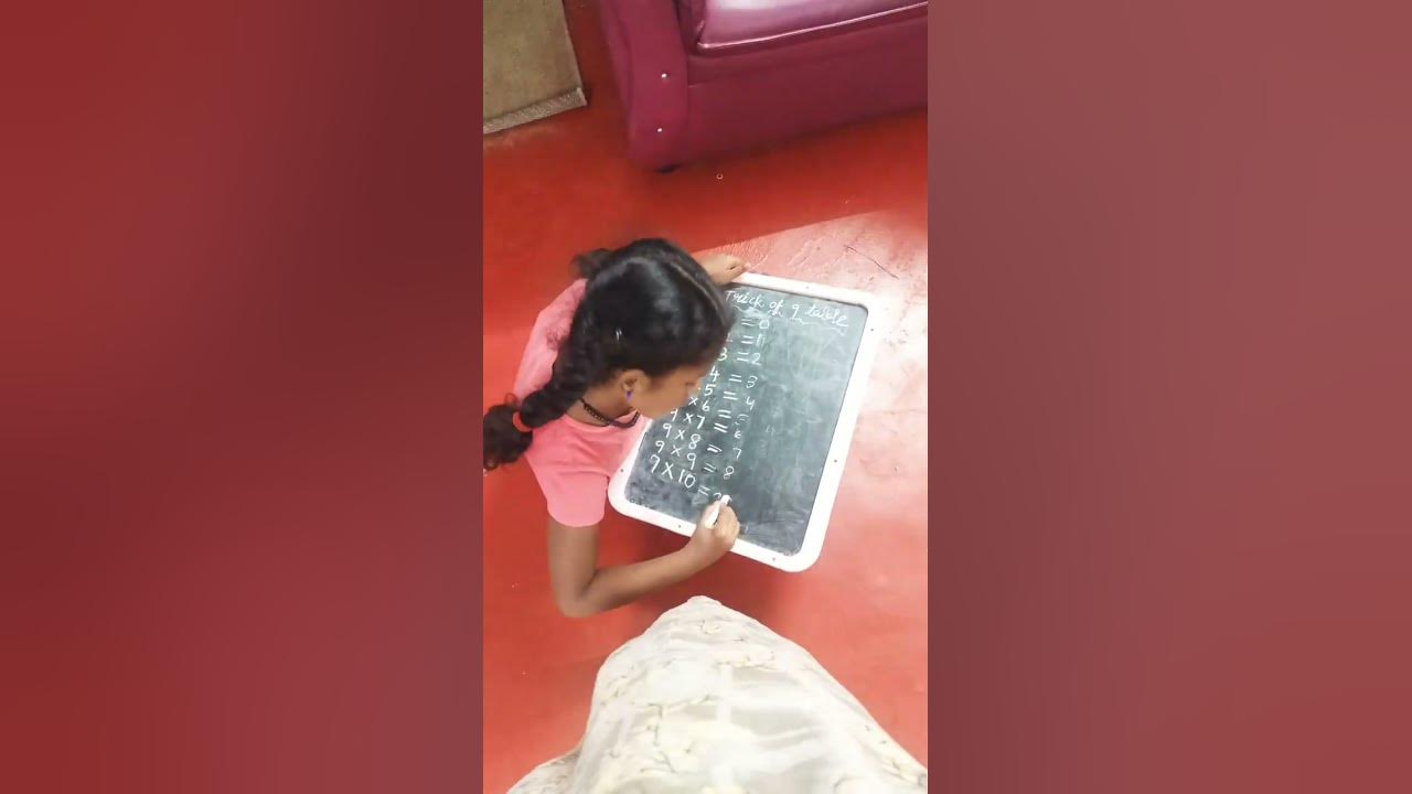 shorts Trick Of 9 Table For Kids 9 How To Write Table Of 9 shorts shorts-trick-of-9-table-for-kids-9-how-to-write-table-of-9-shorts