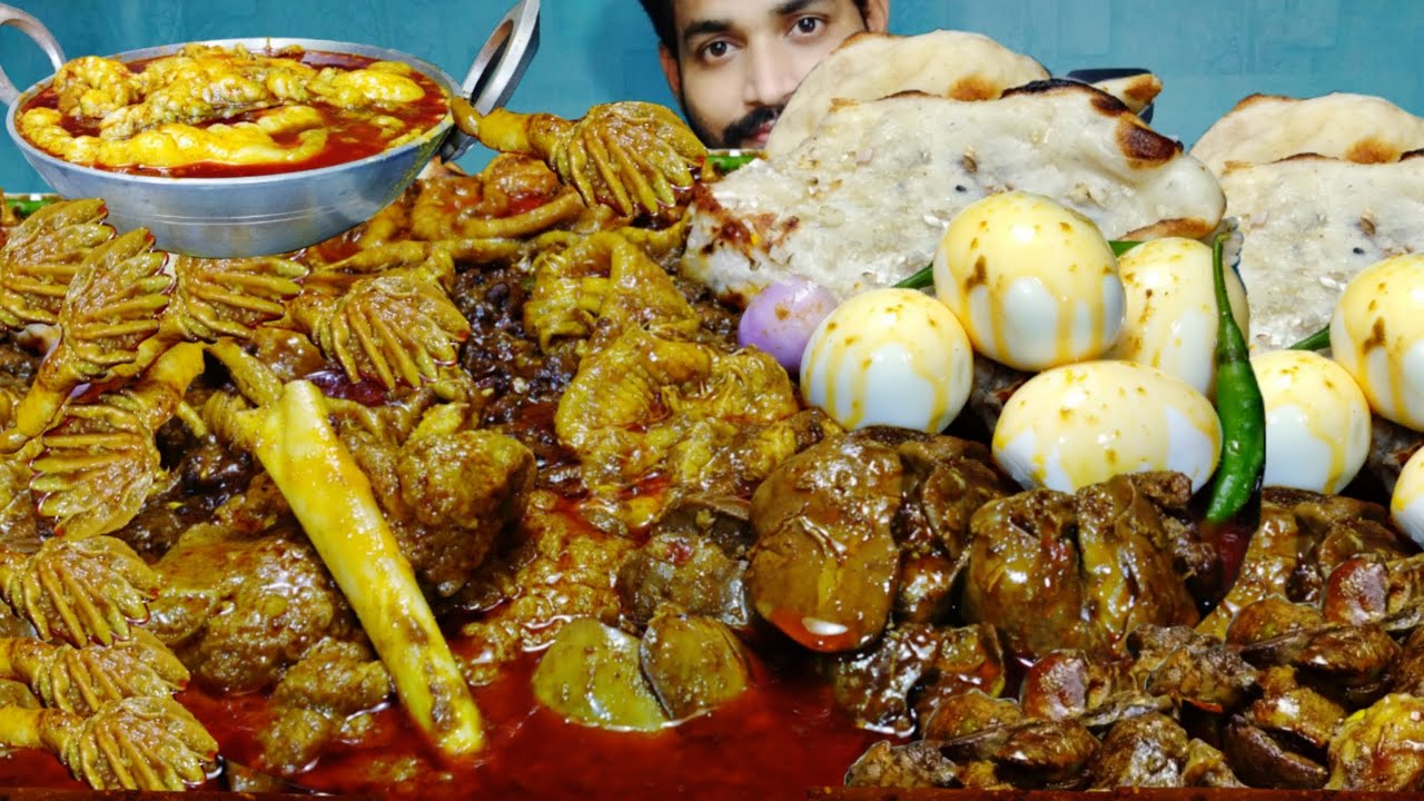 Mega Spicy Food - Mutton Masala, Chicken Liver Curry, Again Skinny ...
