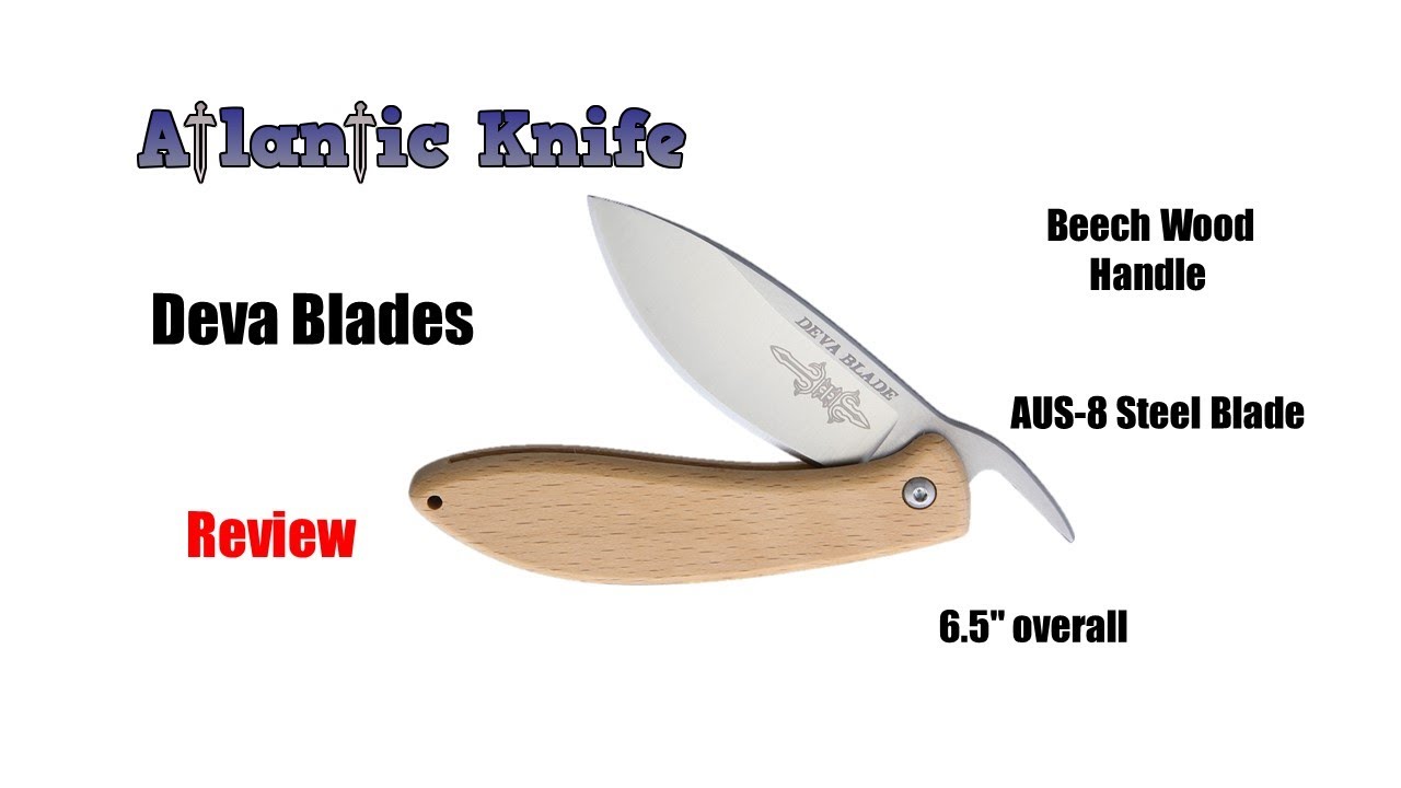 DEVA BLADE SKANDA FRICTION FOLDER AUS8 FOLDING KNIFE - YouTube