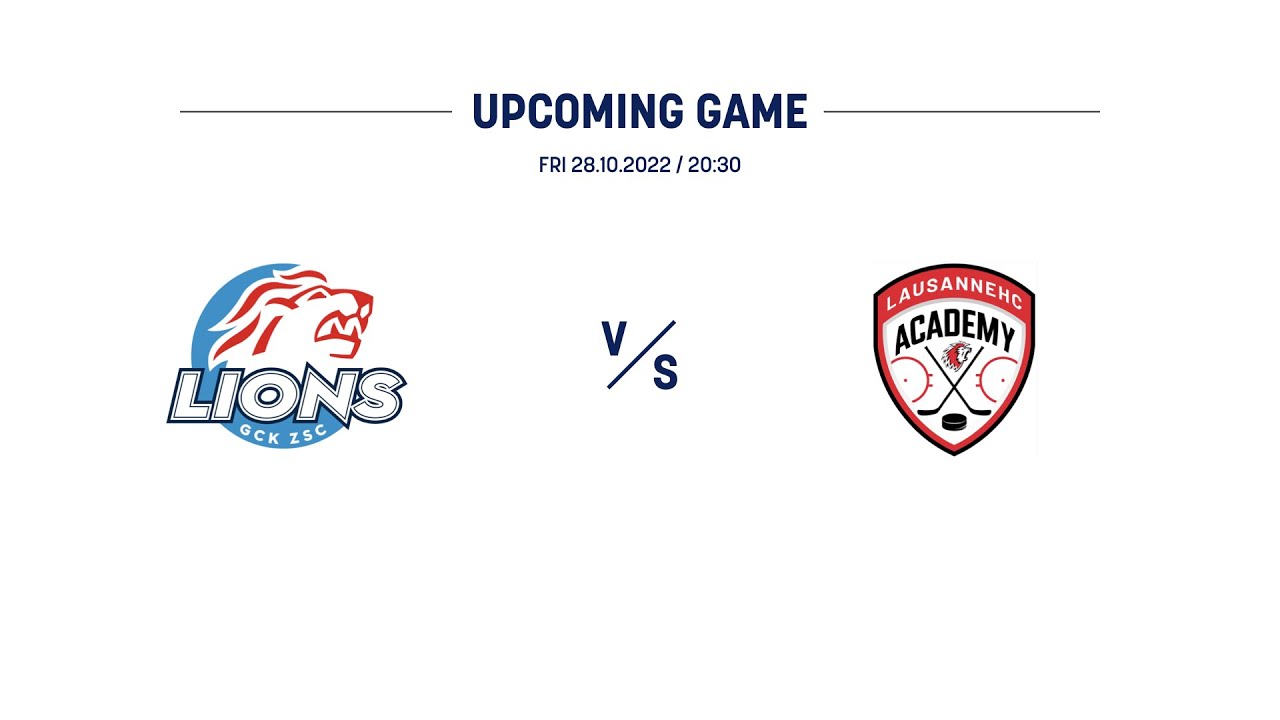 GCK Lions U 20 Elite vs LHC Academy - YouTube