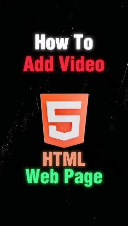 How To Add Video Using Html Upskillmafia Shorts Video Coding Html Tutorial Viral Youtube