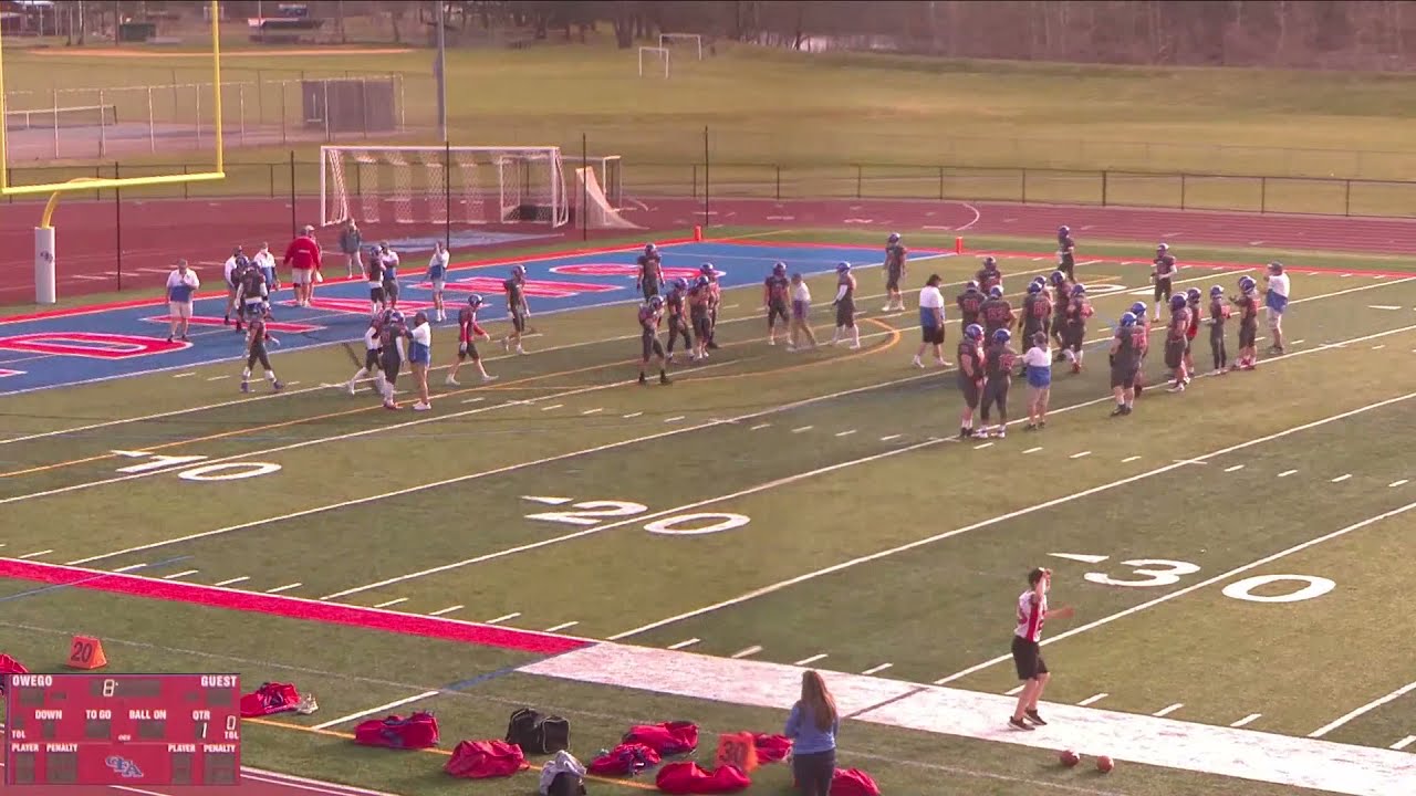 Owego Free Academy vs. Waverly High Varsity Mens' Football - YouTube