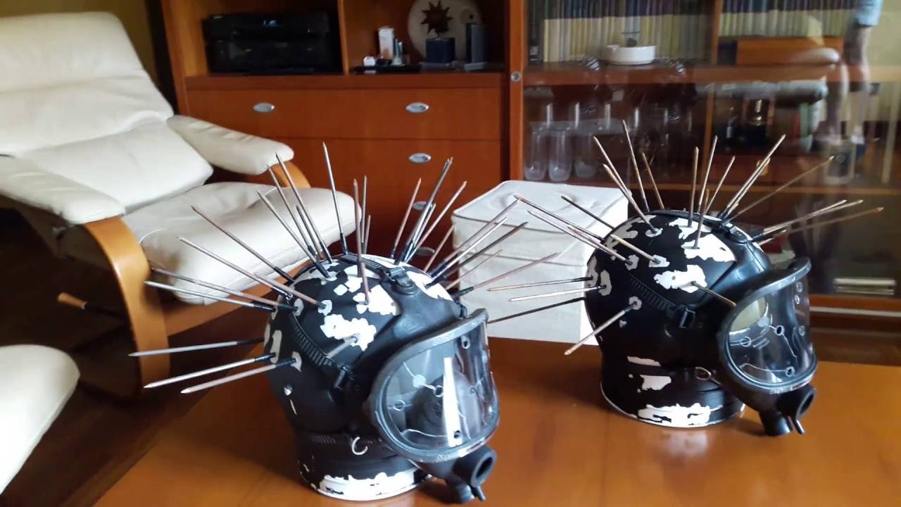 SLIPKNOT CRAIG JONES HELMET - NOT FOR SALE - YouTube