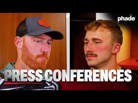 Cooper Rush, Jack Strand & weitere nach der Niederlage der Atlanta Falcons in Woche 2 | Pressekon...