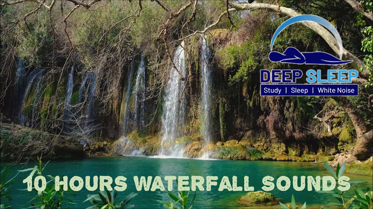 Epic Waterfall Nature`s Sounds for Deep Sleep, Studying, Concentration ...