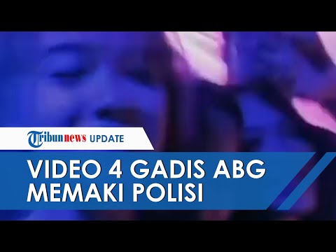 Viral Video 4 Gadis ABG Maki Polisi saat Kelab Malam Dibubarkan, Pamer di Kamera saat Teler