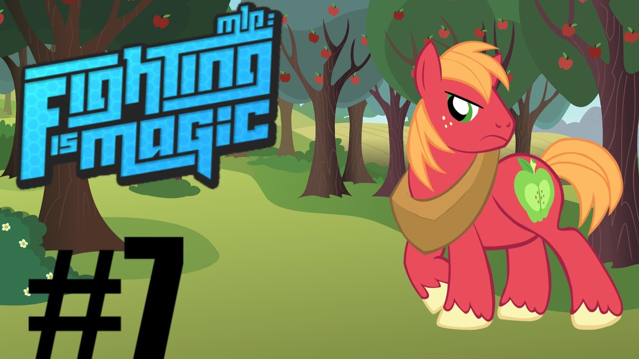 Let's play MLP: Fighting is Magic - Part 7 Big Mac in Arcade mode - YouTube
