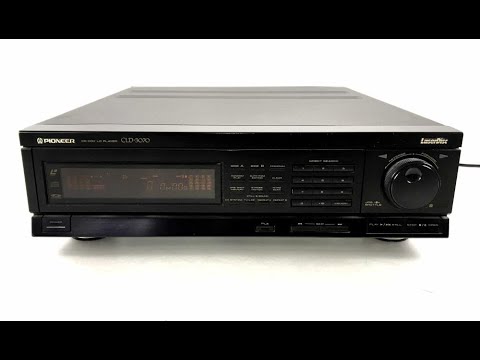 Pioneer CLD-3070 Laserdisc Player 1989 - YouTube