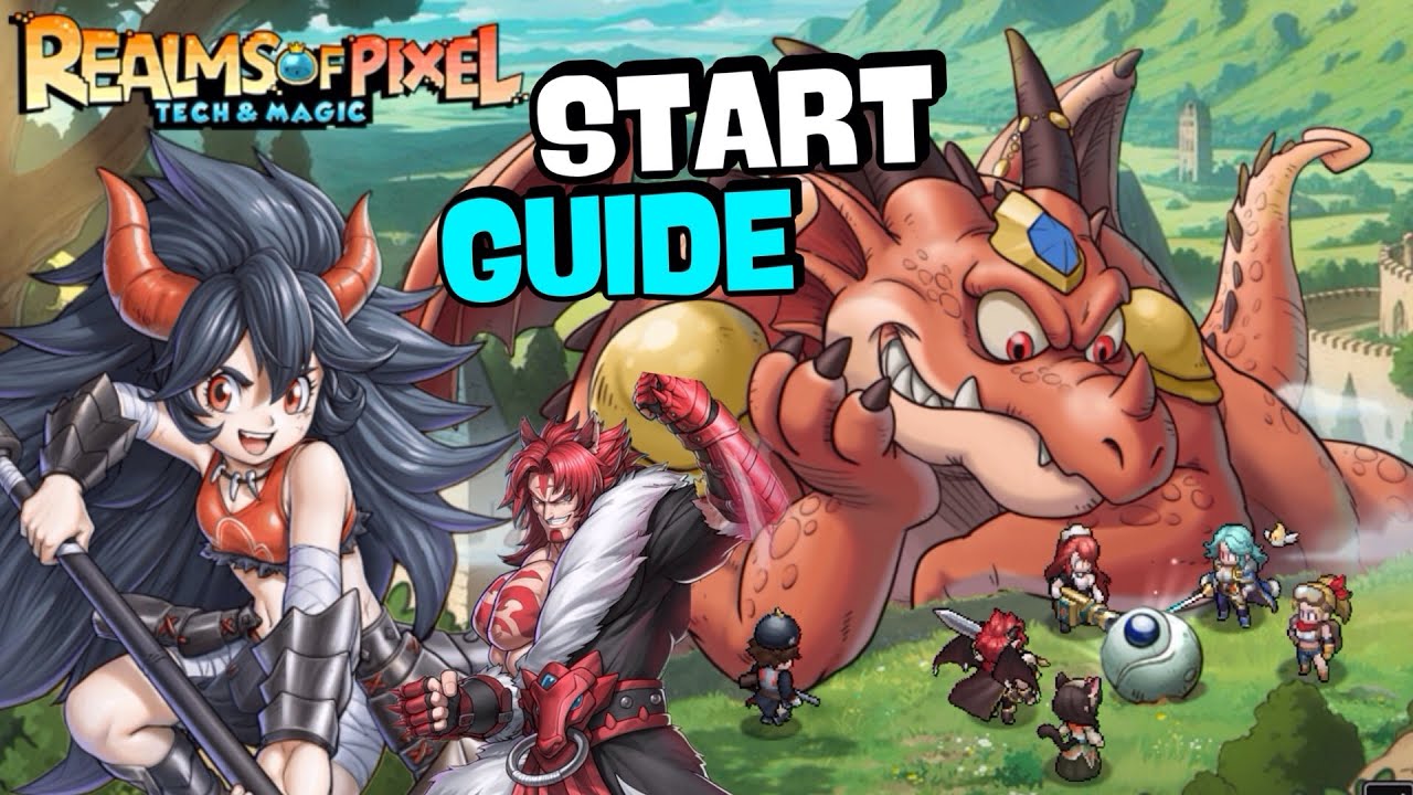 MY NEW FAVOURITE GAME!! REALMS OF PIXEL! TECH AND MAGIC - YouTube