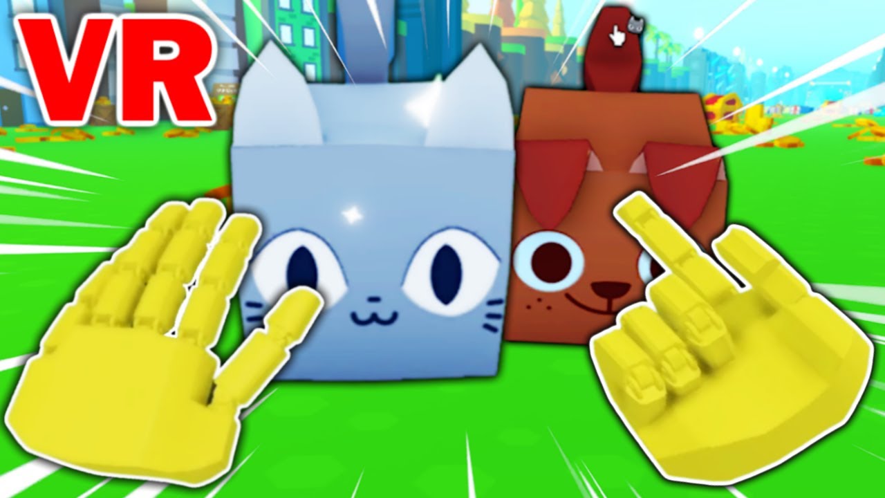 So I Played Pet Simulator X In VR.. (PART 2) - YouTube