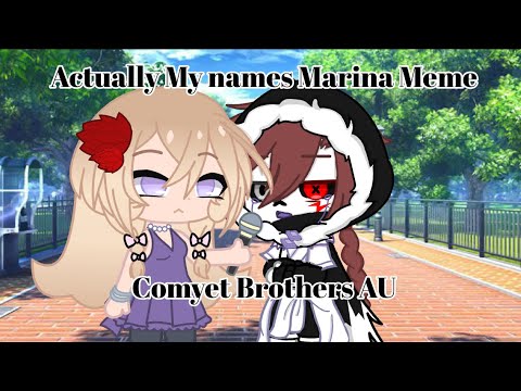 Actually my names Cross | Meme | Gacha Club | UTMV | Oreo Brothers ...