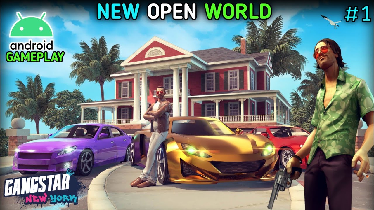 First time playing new open world gangstar new orleans Android gameplay ...