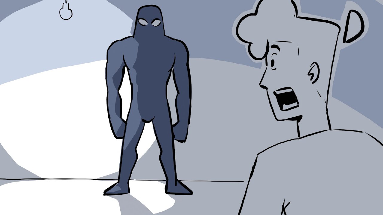 Monster from the basement - YouTube