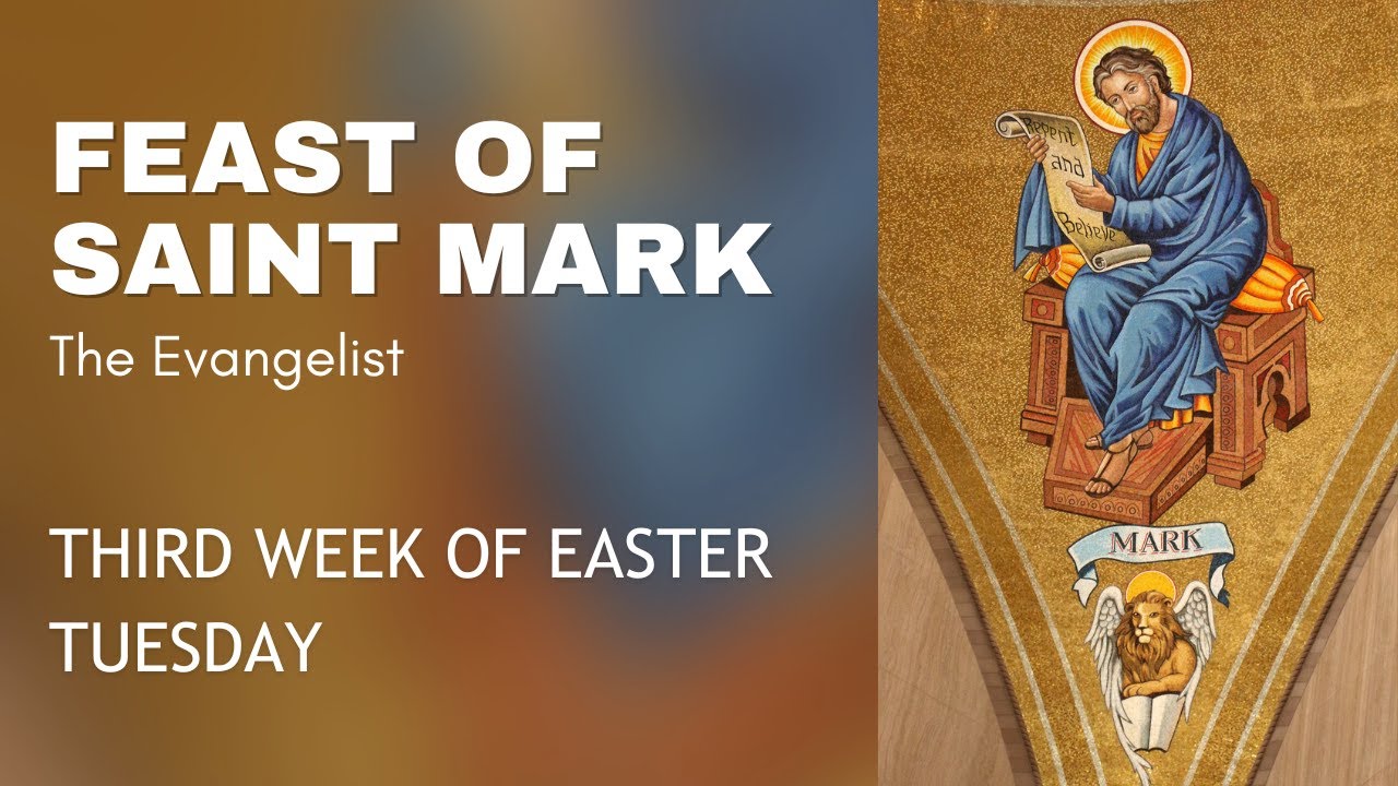 Feast of Saint Mark - 25th Apr 2023 7:00 AM - Fr. Peter Fernandes - YouTube
