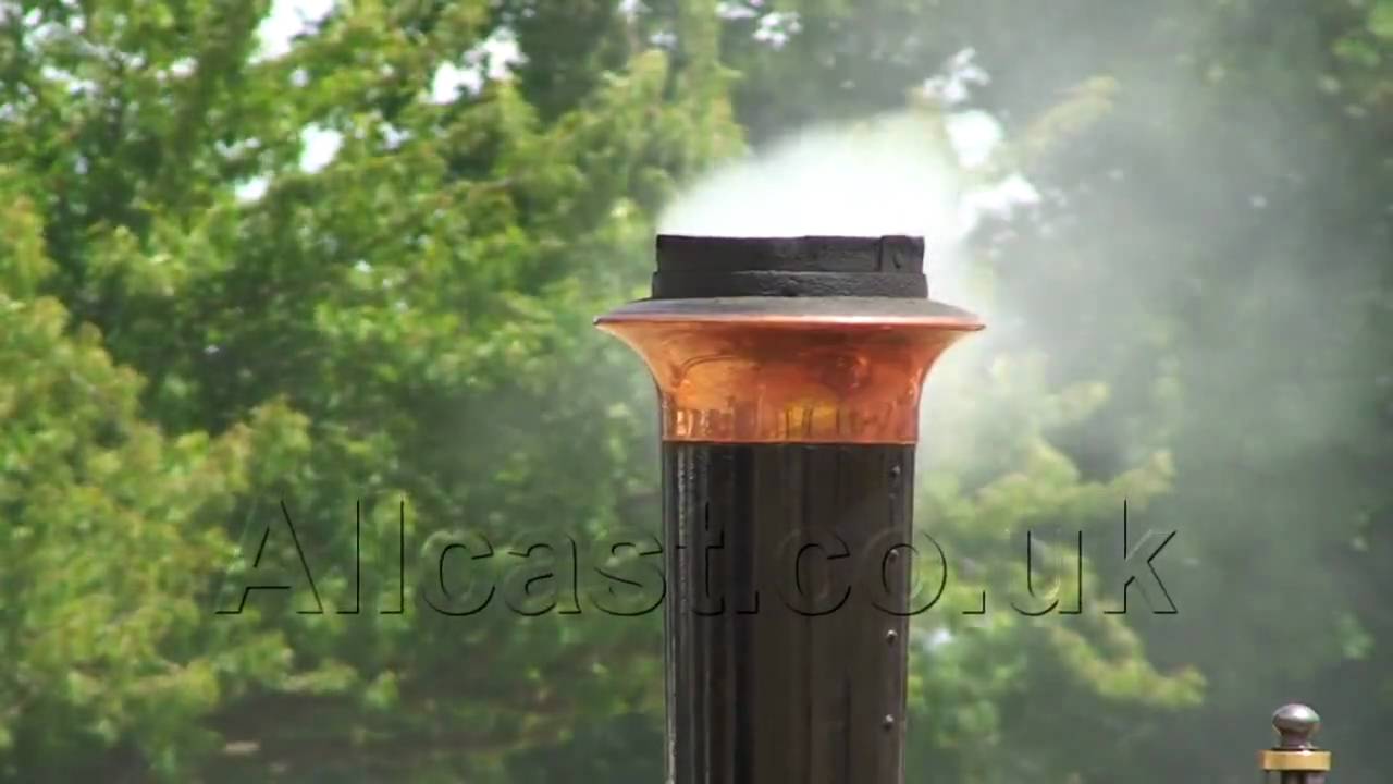 Stock Footage Steam Funnel 1 - YouTube
