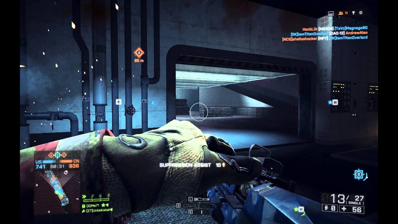 BF4 [HD] Lost Island Domination:: UTS-15 in action - YouTube