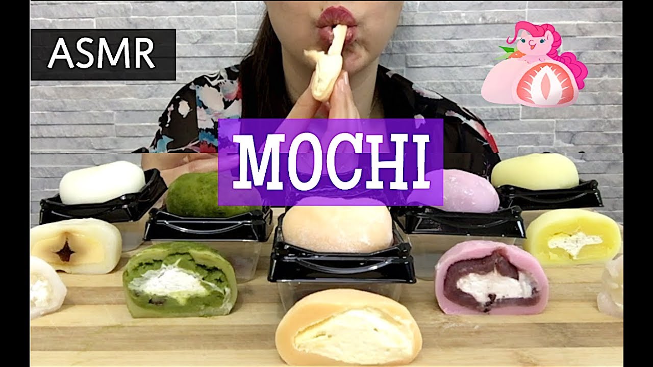 ASMR MOCHI | Eating Show | MUKBANG 먹방 | Soft & Chewy Eating Sounds ...