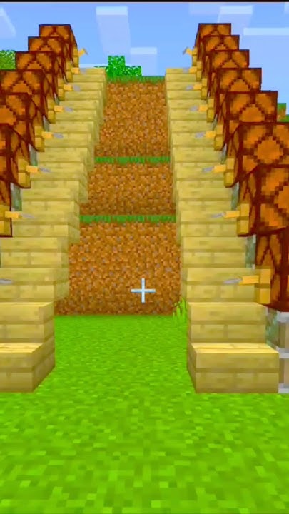 Como Hacer Escaleras AutomÁticas En Minecraft Minecraft Minecraftshorts Minecraftideas
