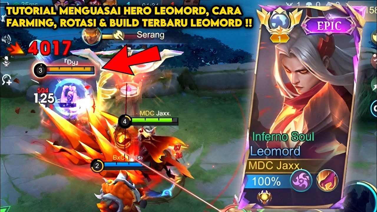 TIPS & TUTORIAL MENGUASAI HERO LEOMORD! CARA FARMING, ROTASI & BUILD LEOMORD TERSAKIT 2024 ...