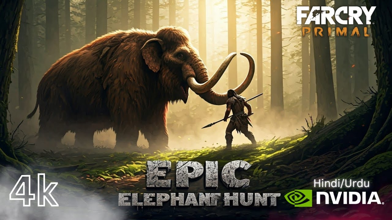 Elephant Hunt Adventure Far cry primal - YouTube