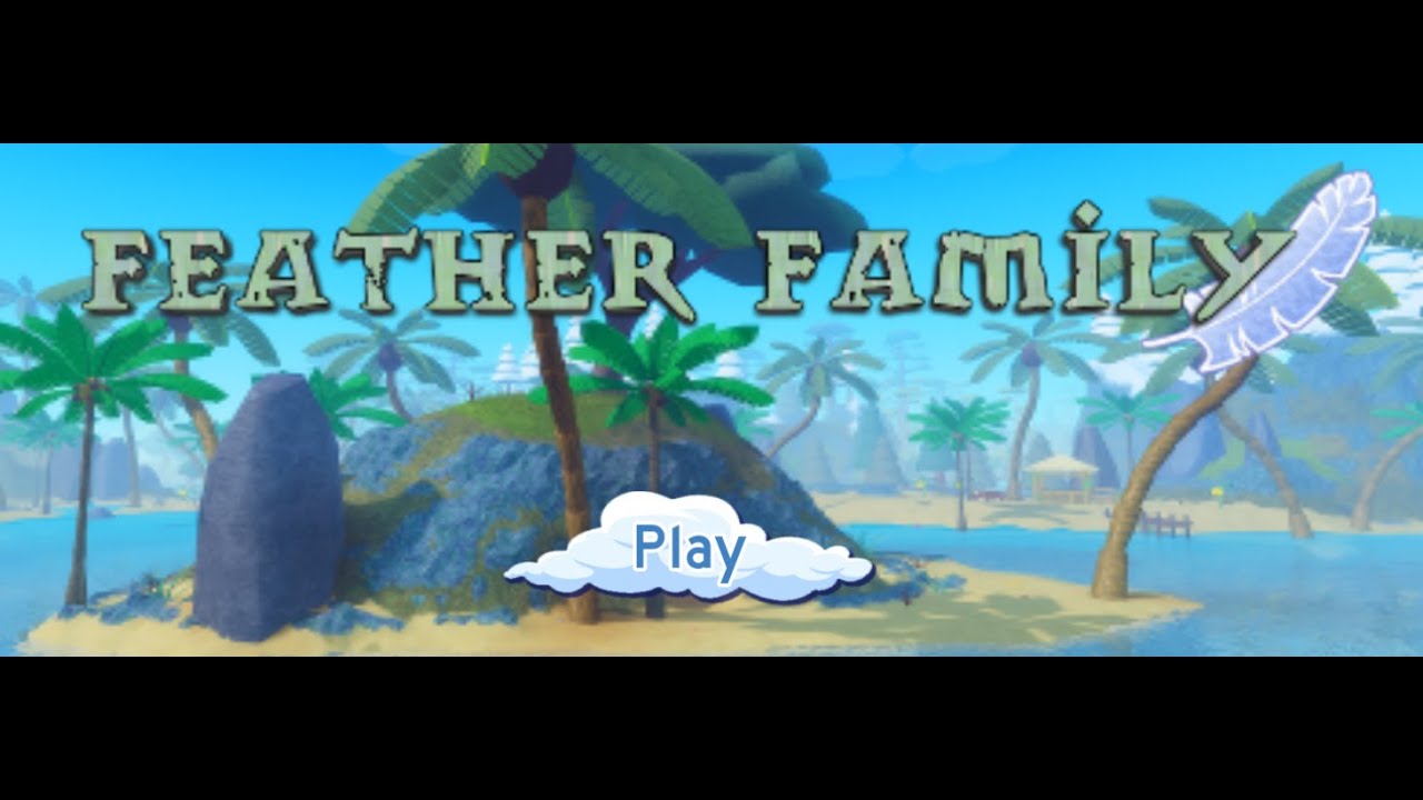 trying out a feather family rp// on roblox - YouTube