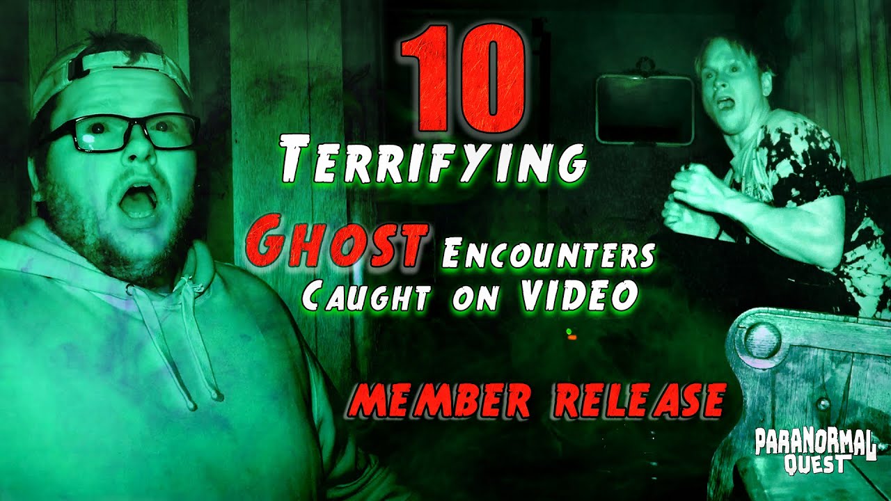 MEMBER RELEASE || 10 Terrifying Ghost Encounters Caught on Video ...