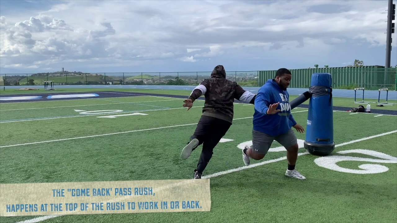 🏈ESCAPES | Pass Rush Tutorial | www.bigdawgfootball.com - YouTube