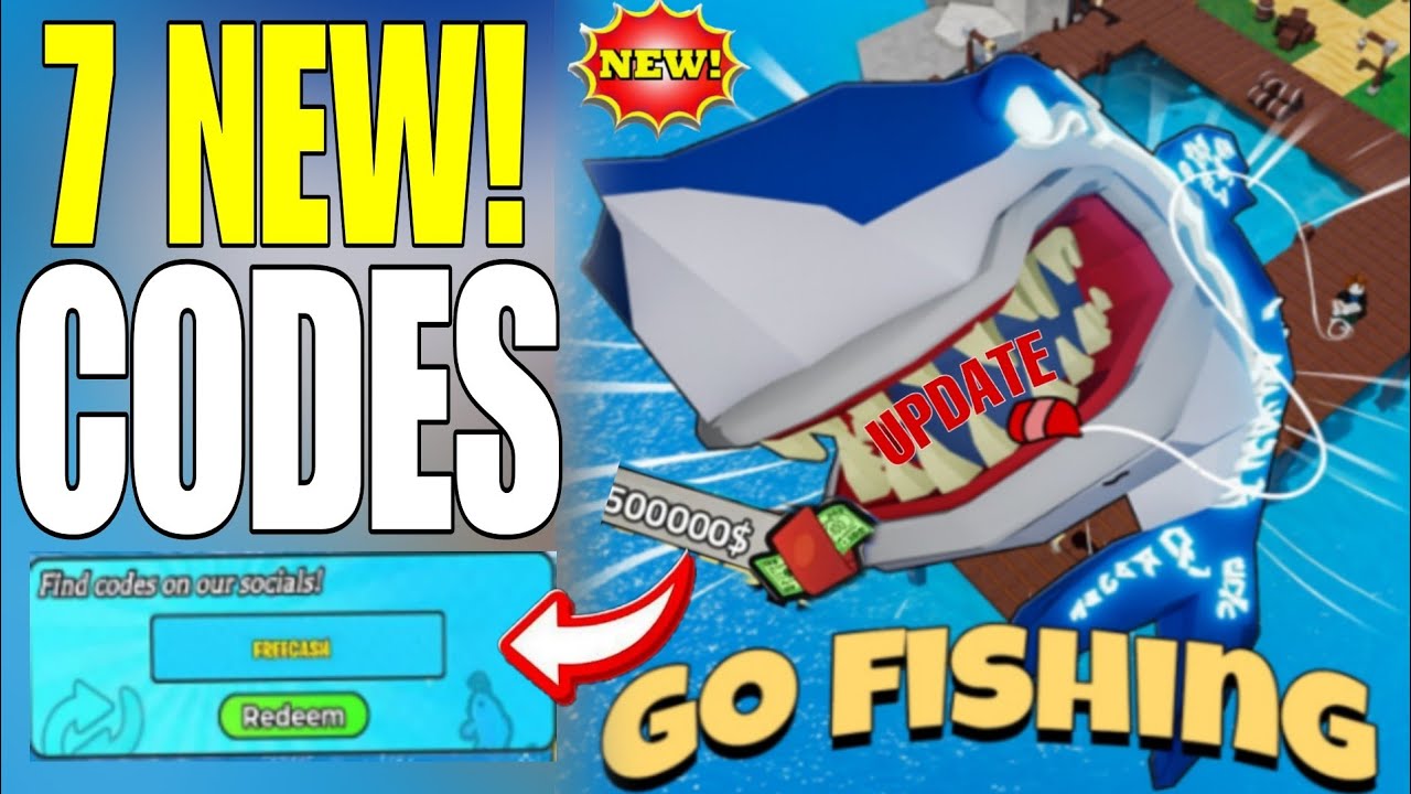 ⚠️NEW UPDATE!!⚠️ ROBLOX GO FISHING CODES IN JANUARY 2025! - GO FISHING ...