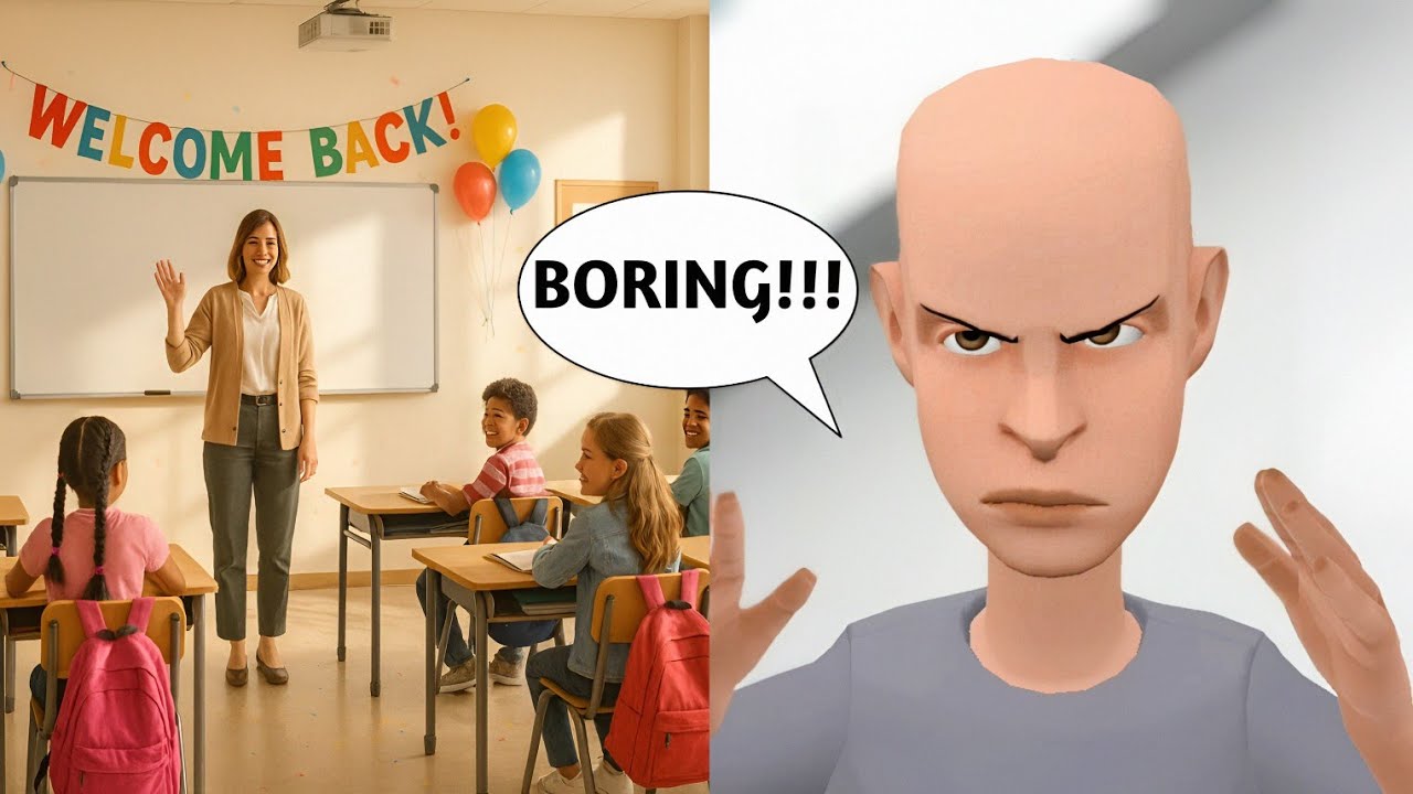 Classic Caillou Misbehaves on the First Day of School/Grounded - YouTube