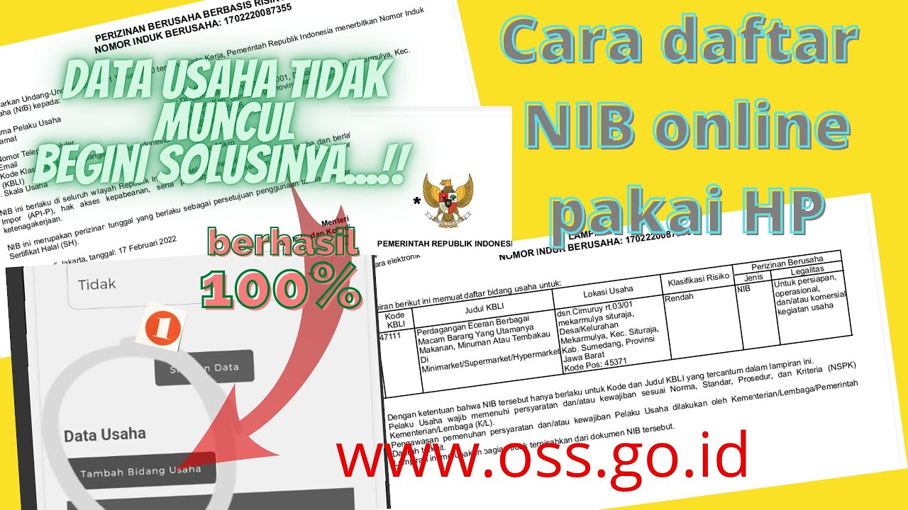 Pengertian NIB, Jenis, Manfaat, Contoh, Syarat, Dan Cara, 50% OFF