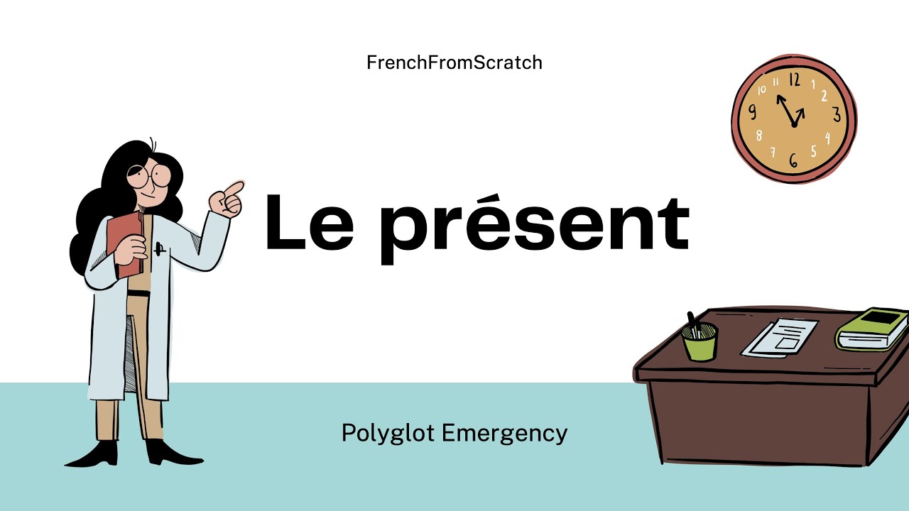Français- Le présent- Simple present in french #frenchfromscratch # ...