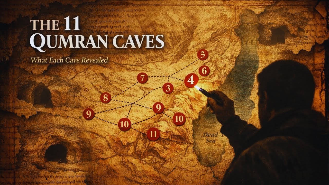 11 Qumran Caves: What Each Cave Revealed (Simple Map-Style Breakdown ...
