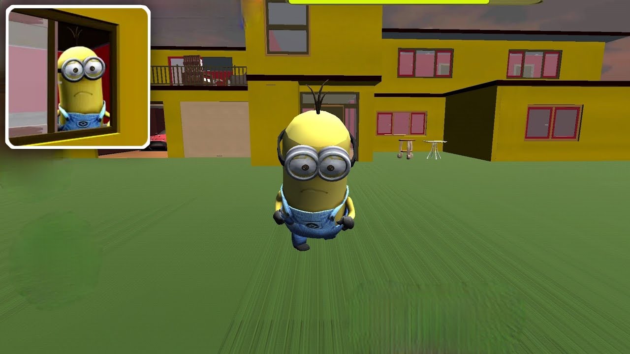 Hello Minion Spooky Neighbor 3D Gameplay All Levels - YouTube