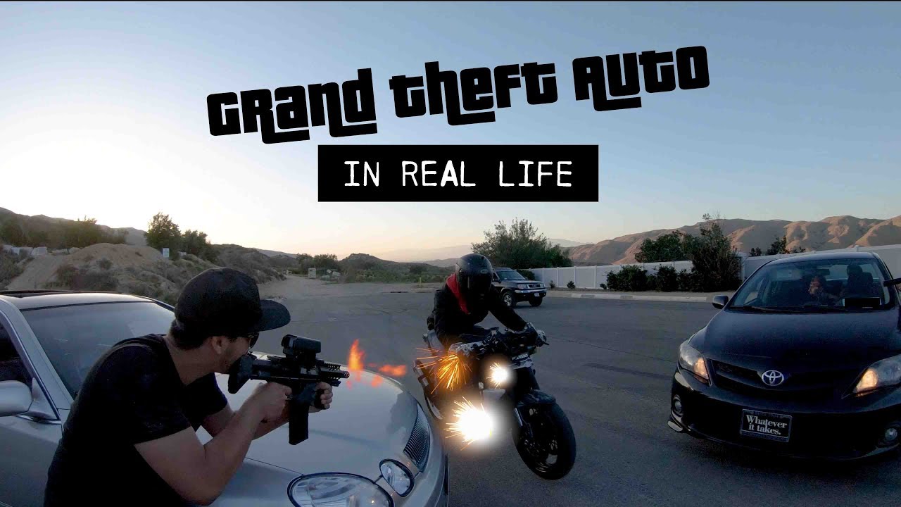 Grand Theft Auto in Real Life - YouTube
