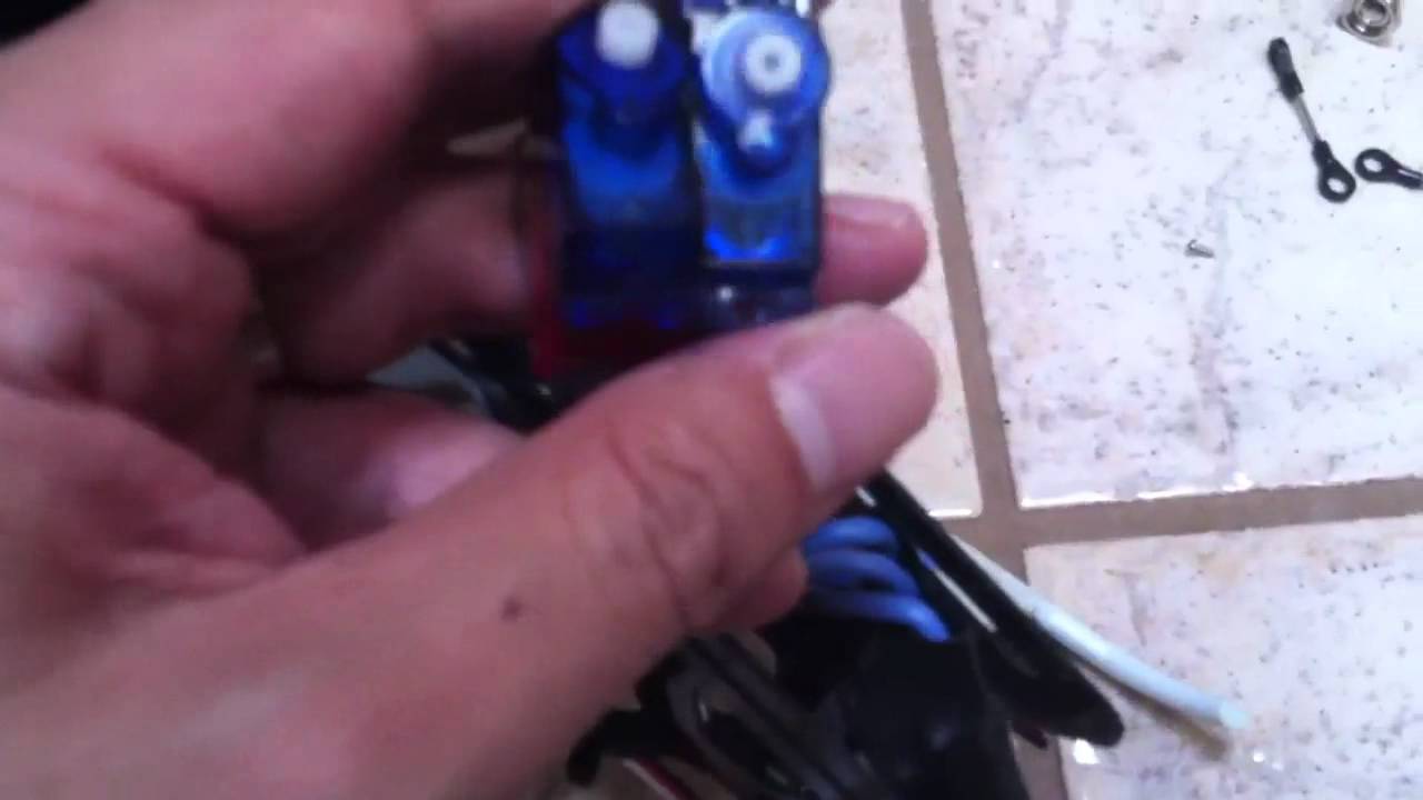 Setting up your cyclic servos on your 450 pro - YouTube