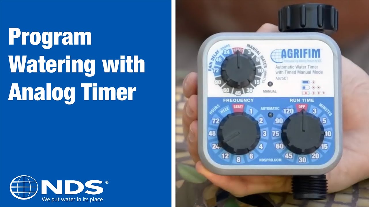 How to Install the Agrifim A675CT Battery Operated Irrigation TImer ...