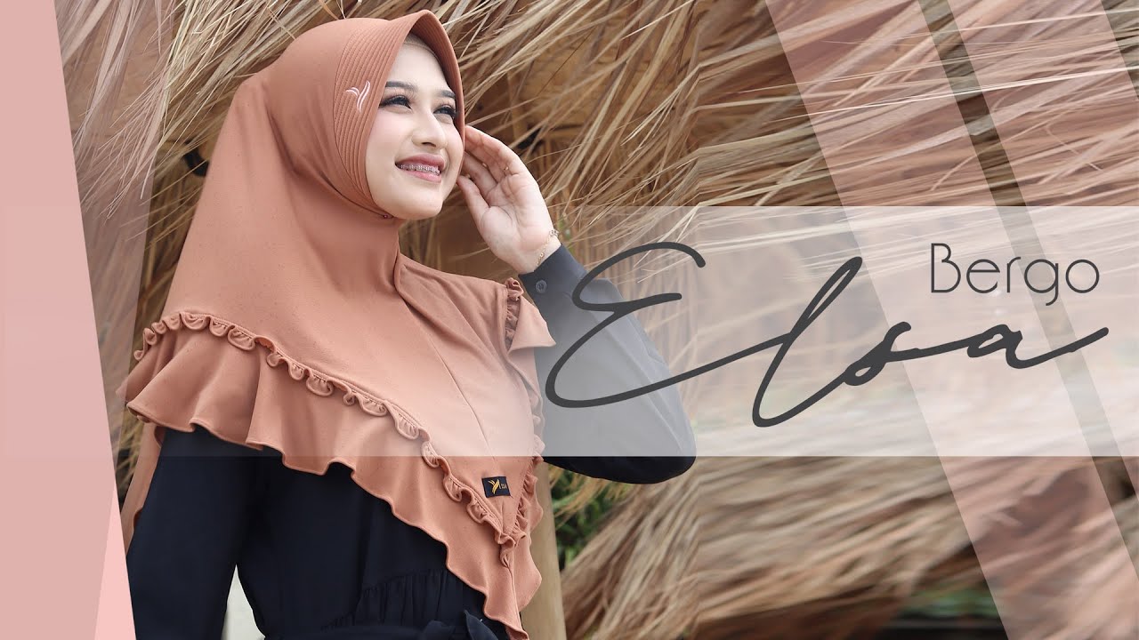 Muslim Hijab Style Bergo ELSA by YESSANA - YouTube