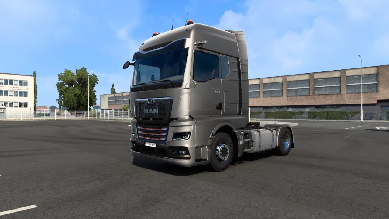 NEW MAN TGX | EURO TRUCK SIMULATOR 2 | TEST DRIVE - YouTube