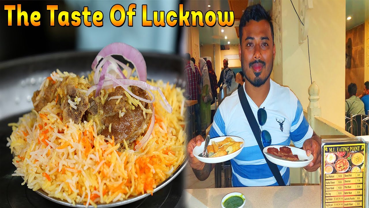 Lucknow food Tour Part 1 - Tunday Kababi + Idrees Biriyani + Raja ...