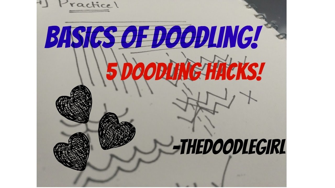 Basics Of Doodling! - YouTube