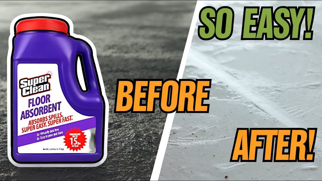 Super Clean Floor Absorbent Review - YouTube