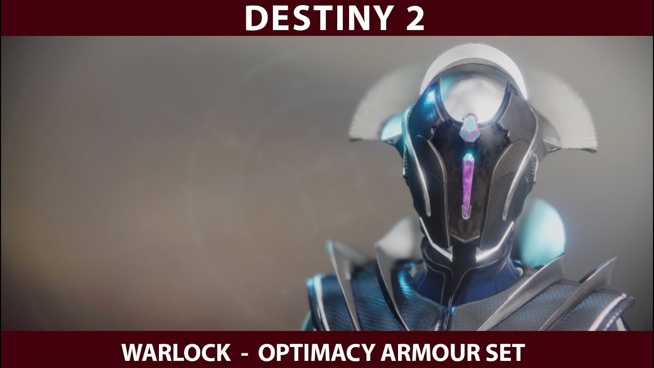 Destiny 2 Warlock Optimacy Armour Set Eververse Armour - YouTube