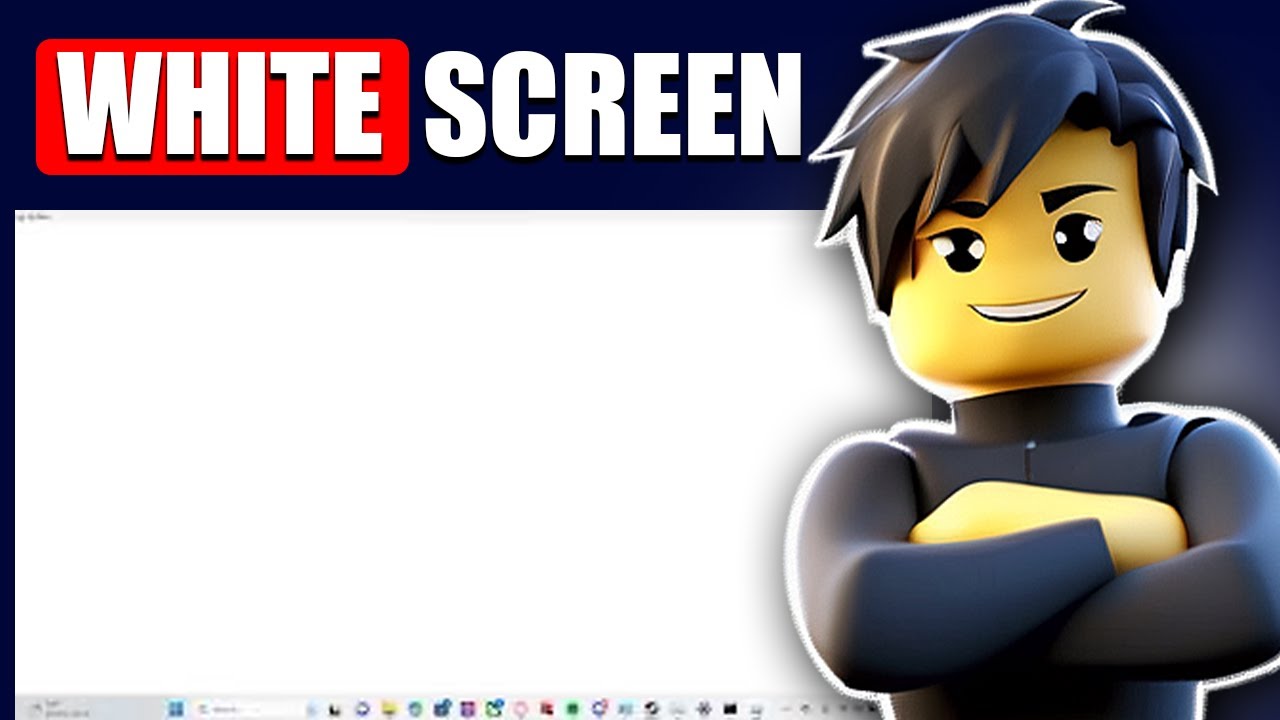 How To Fix White Screen In Roblox PC | Roblox White Screen Fix - YouTube