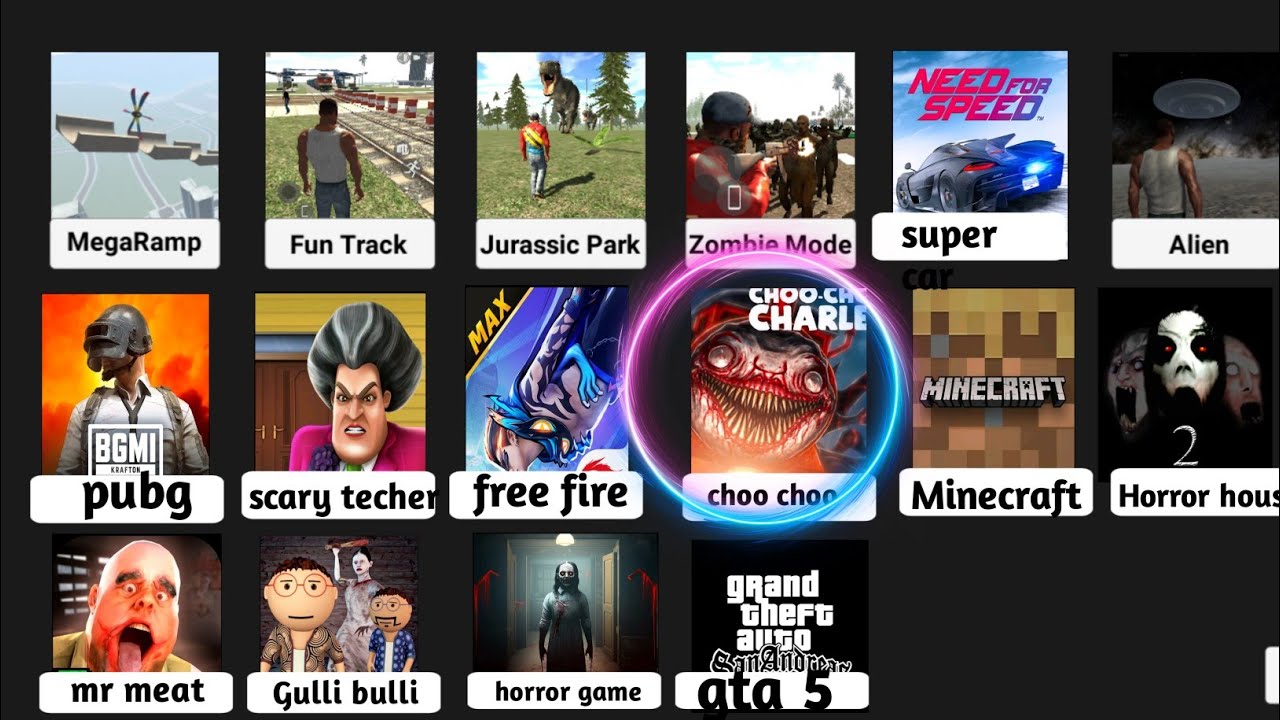 NEW UPDATE CHOO CHOO CHARLES MODE - INDIAN BIKE DRIVING 3D - YouTube