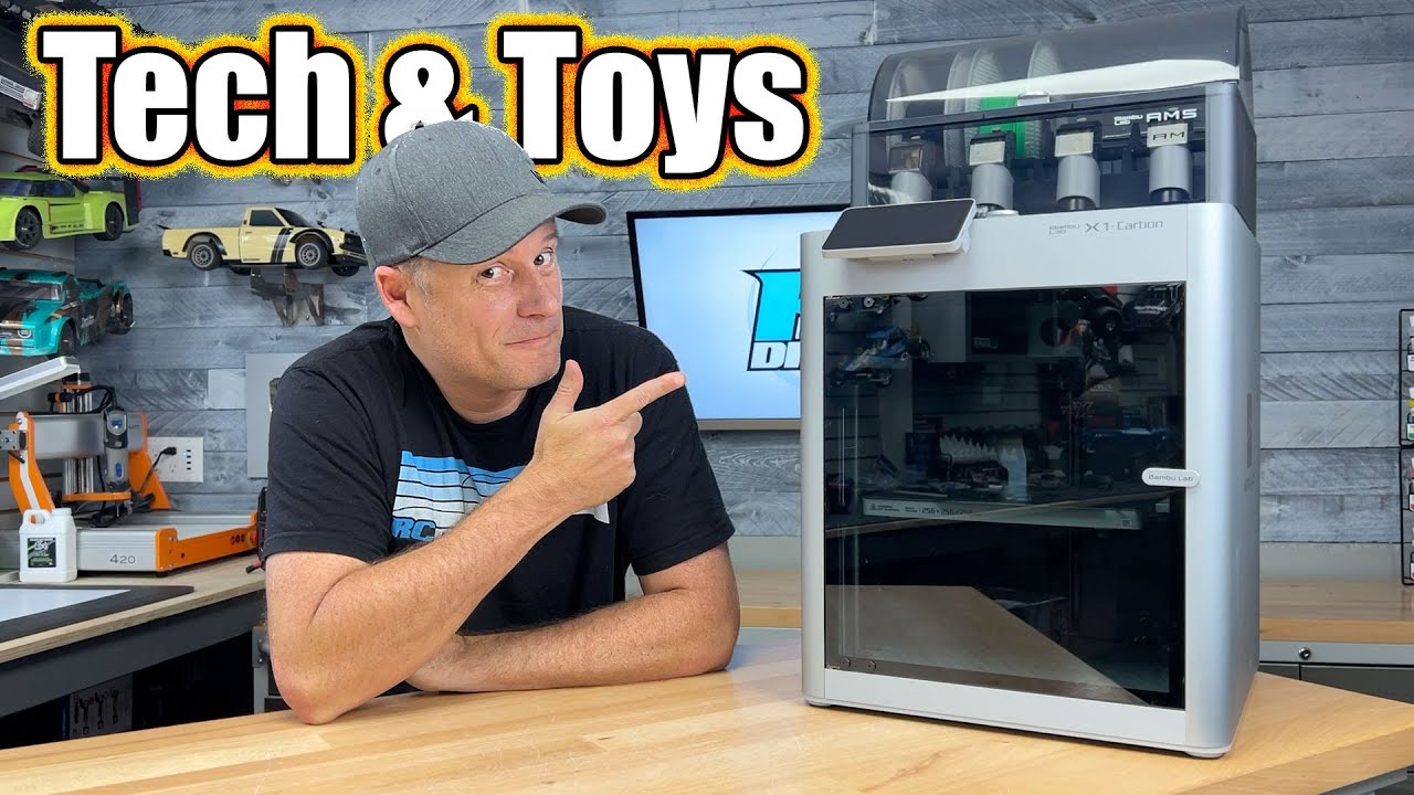 No Fear 3D Printing: Bambu Labs X1 for RC Enthusiasts - YouTube