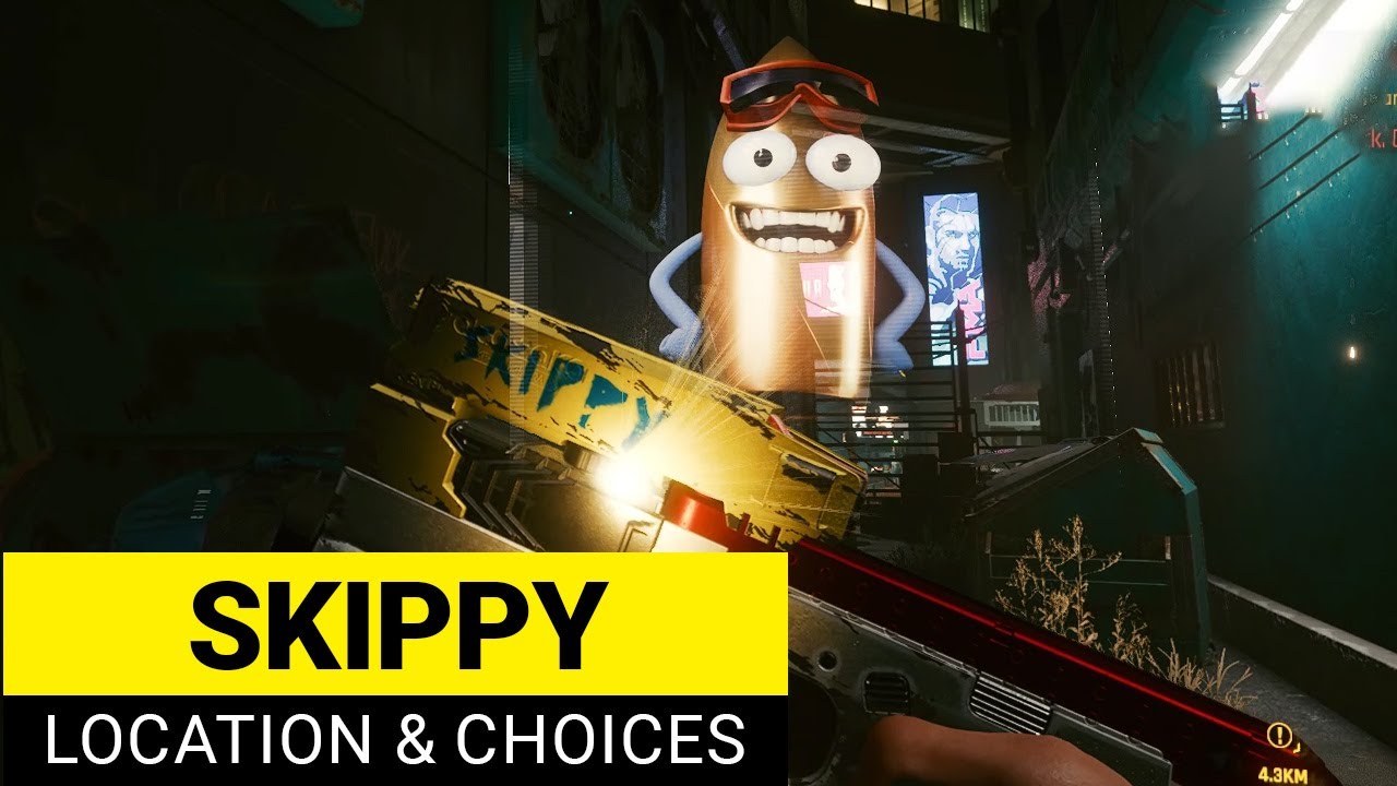 Cyberpunk 2077: SKIPPY Gun Location & Which Option to Choose for ...