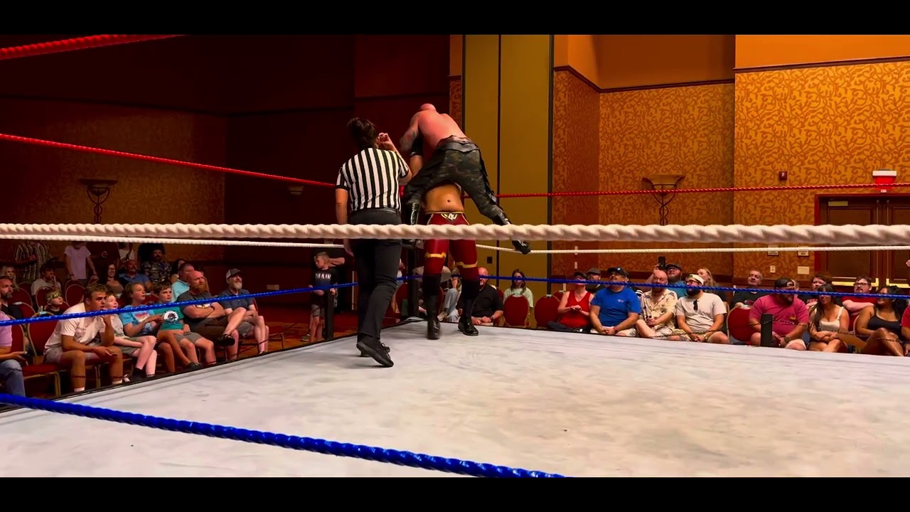 Red, White, and Bruised - Frank Stone vs. Ivan Warsaw (C) - YouTube