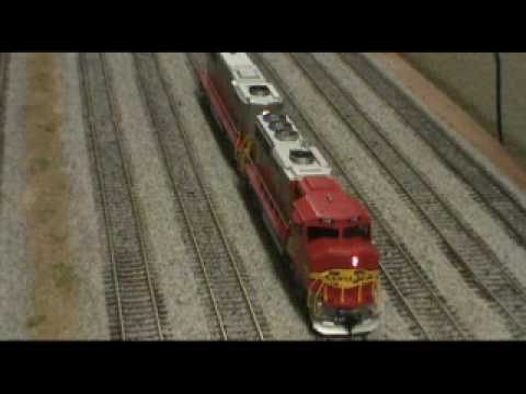 Santa Fe GP60M GP60B A and B Unit - YouTube