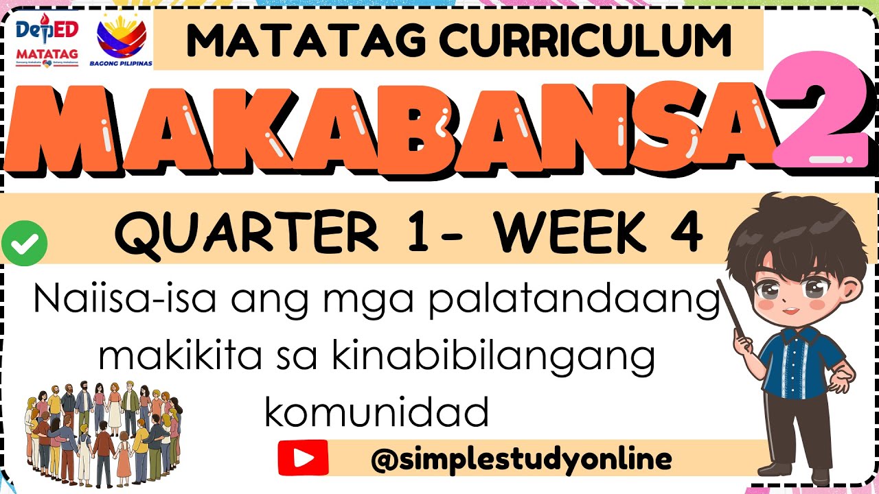 MAKABANSA |GRADE 2 |QUARTER 1 |WEEK 4 |DAY1-4 - YouTube