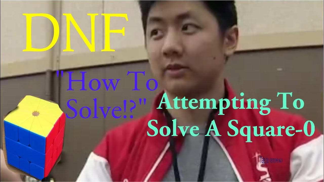 J Perm Solves A Square-0 - YouTube